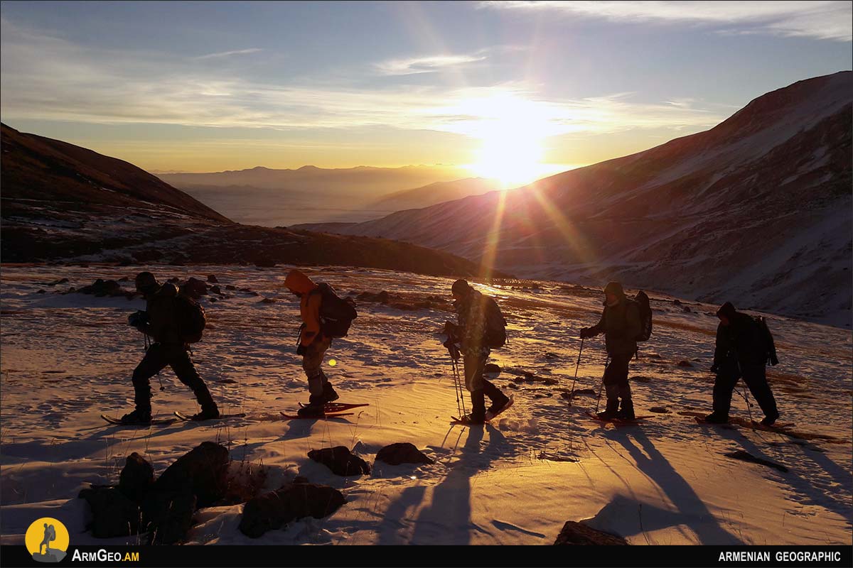 Winter Ascent to the Northern Summit of Aragats - Armenian Geographic
